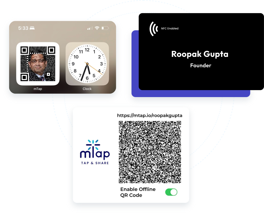 Free Digital Business Card Offer | mTap